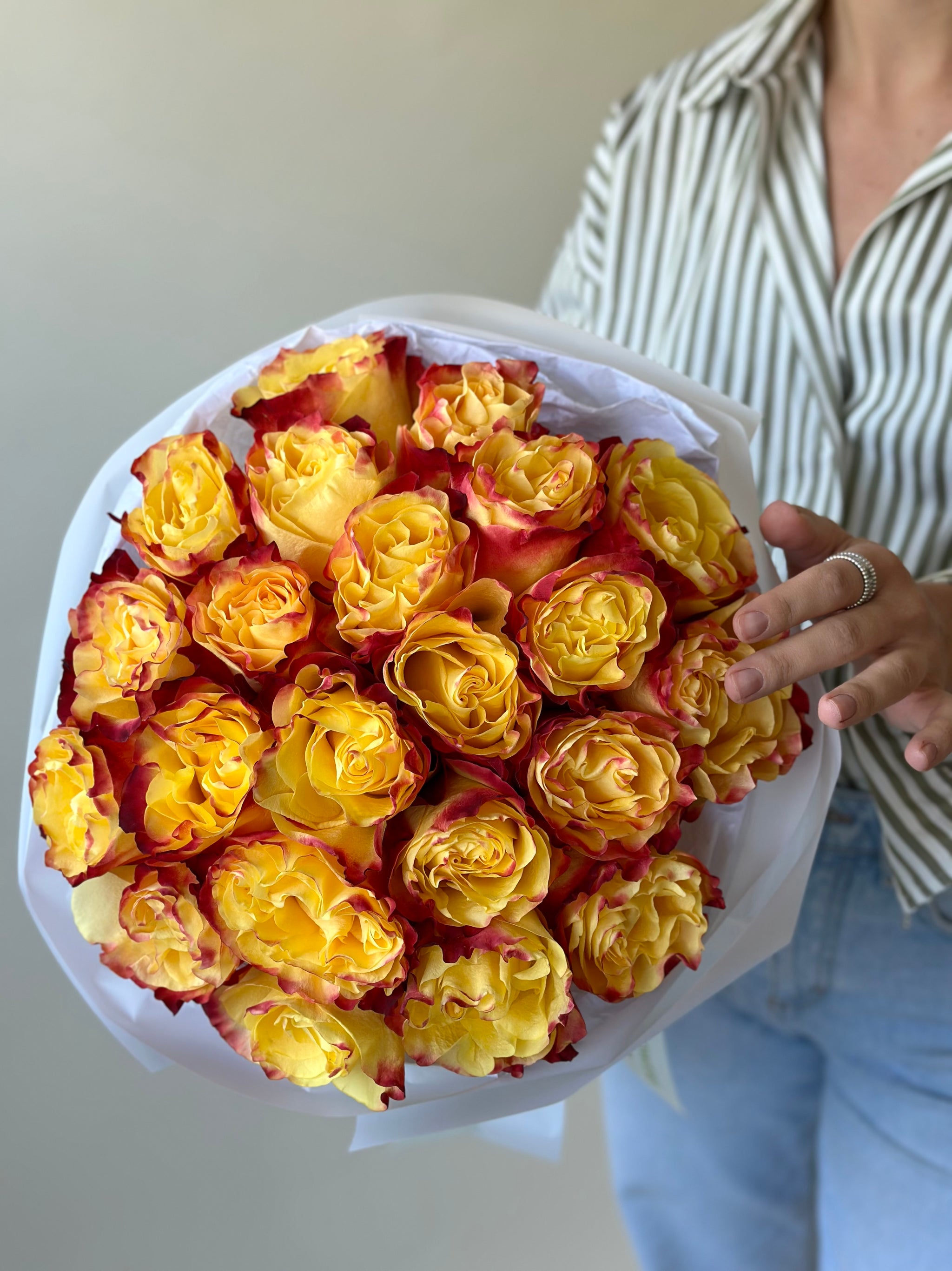 Bouquet No 1032. Amber Harvest - by floral design Aya Flowers