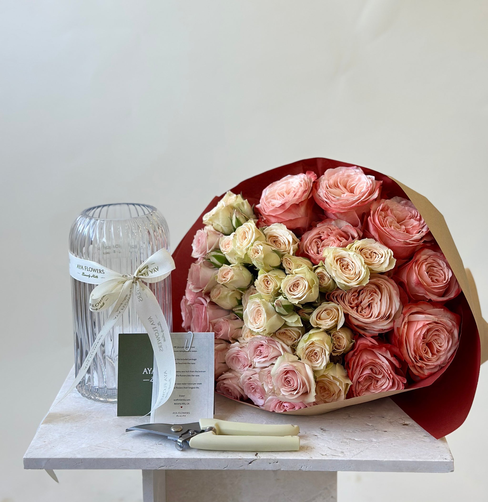 Bouquet No 111. Angel - by floral design Aya Flowers